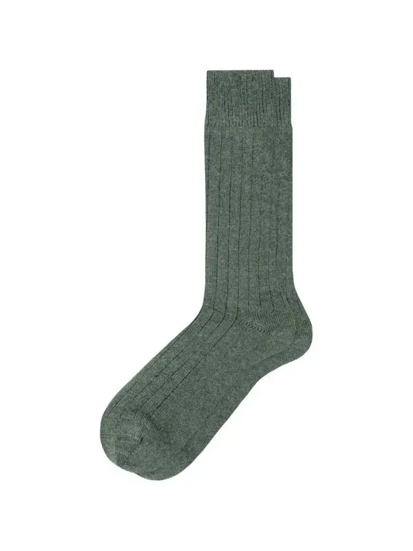 Pantherella Waddington Ribbed-knit Socks