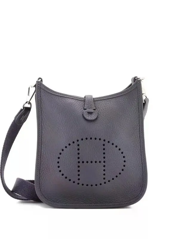 Hermès Evelyne Bag Gen Iii Clemence Tpm Crossbody Bag - Grey