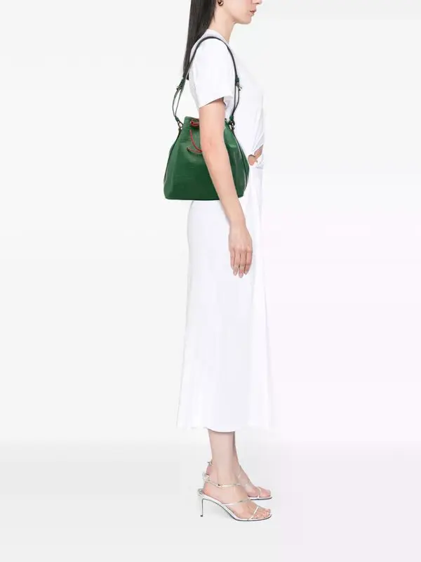LOUIS VUITTON 1994 Epi Petit Bicolor Noe Bucket Bag - Green