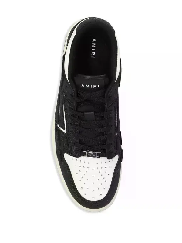 Amiri Shimmer Skel Top Low Sneakers