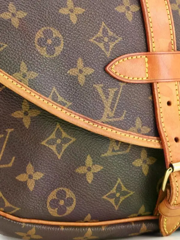 LOUIS VUITTON Monogram Canvas Saumur 30 Crossbody Bag