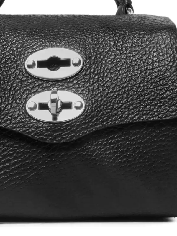 ZANELLATO Baby Postina Pebbled-leather Mini Bag