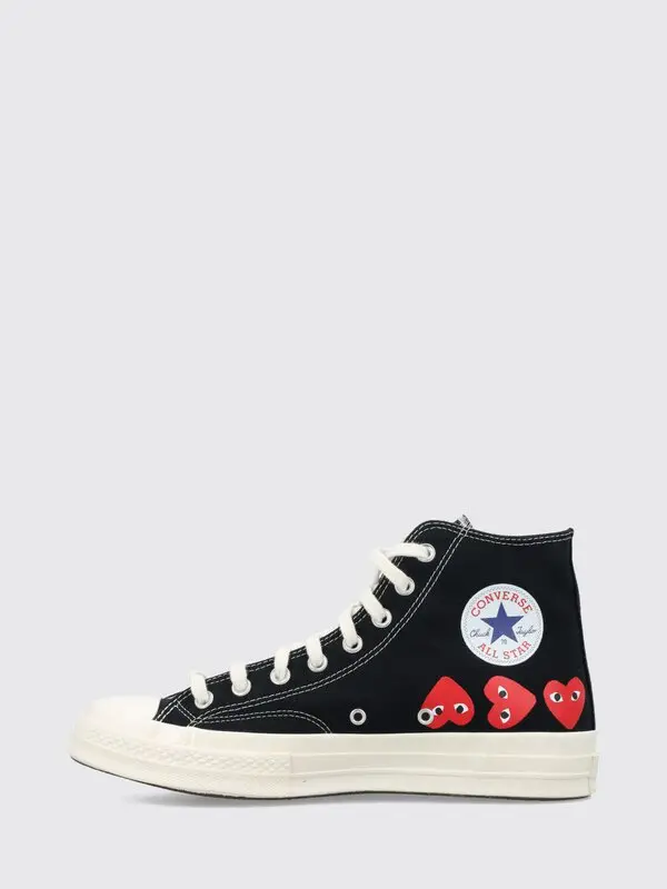 CONVERSE X COMME DES GARONS PLAY Chuck 70 High-top Canvas Sneakers