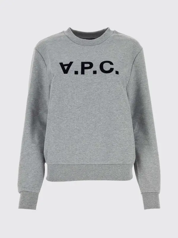 A.p.c. Logo Sweatshirt - Grey