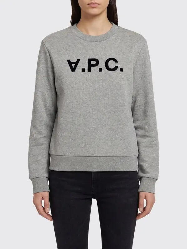 A.p.c. Logo Sweatshirt - Grey