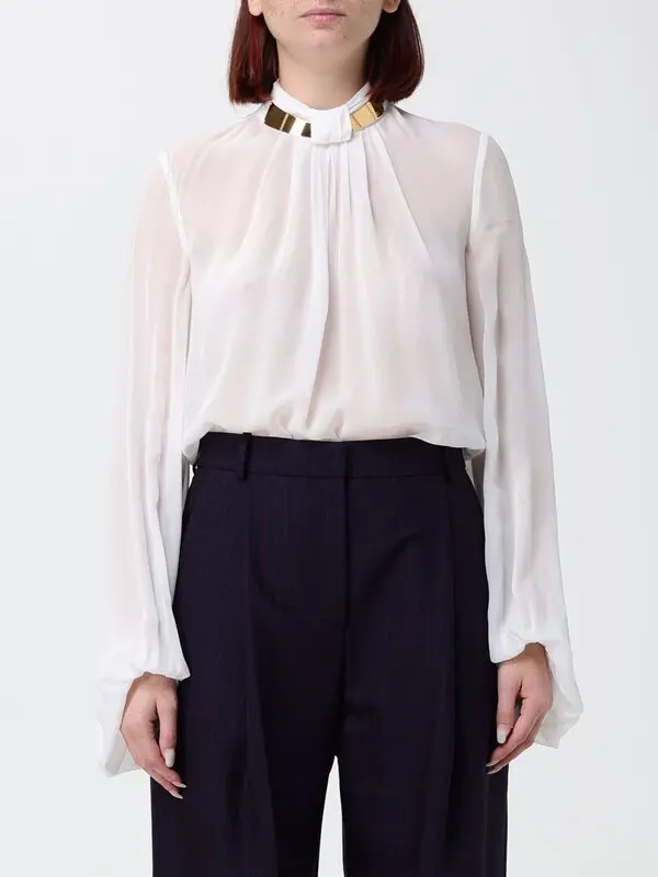 Elisabetta Franchi Shirt Colour - Ivory