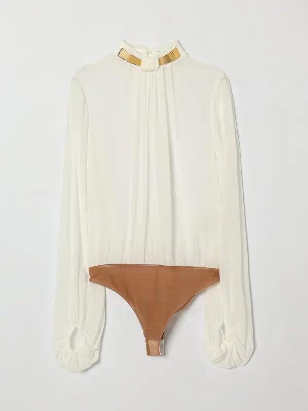 Elisabetta Franchi Shirt Colour - Ivory