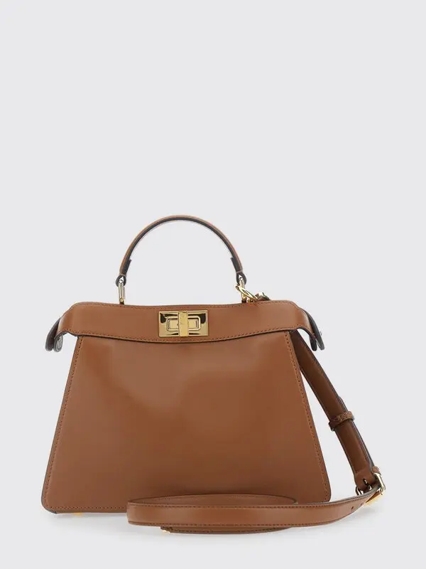 Fendi Small Peekaboo Iseeu Handbag In Smooth Calf Leather