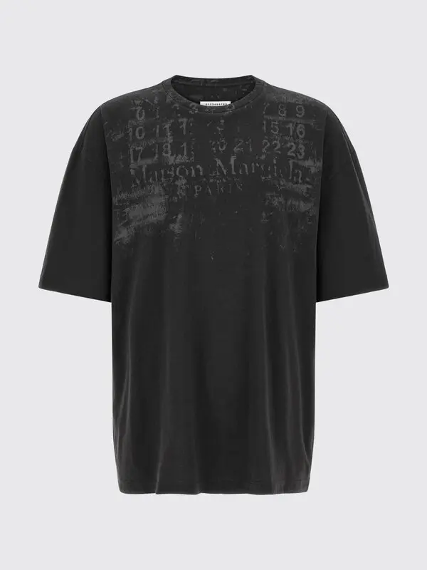 MAISON MARGIELA Relaxed Fit Cotton T-shirt With Numeric Logo