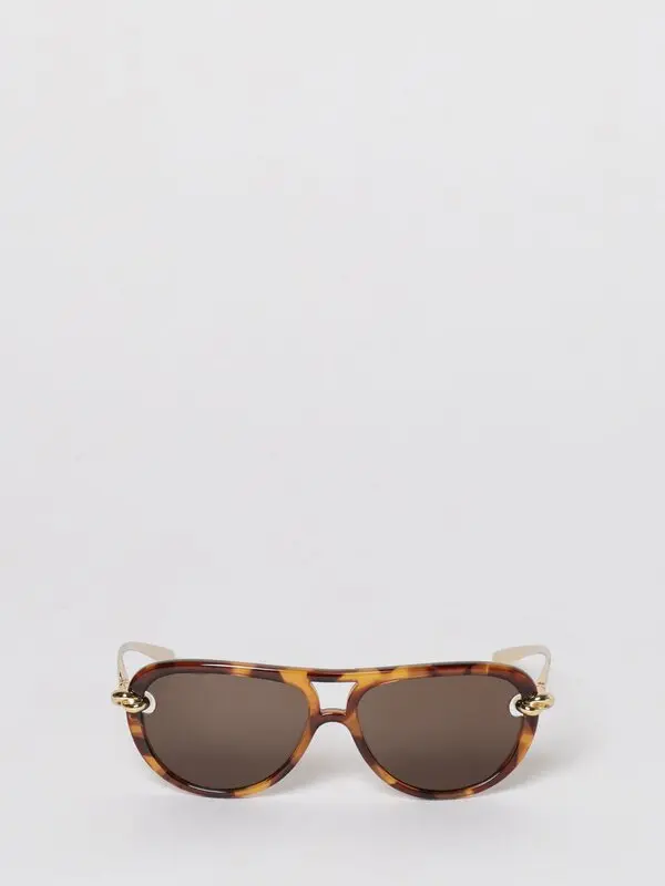 Bottega Veneta Knot Aviator Sunglasses - Ebony