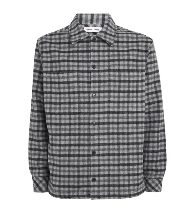 SAMSØE SAMSØE Check Sacastor X O Overshirt