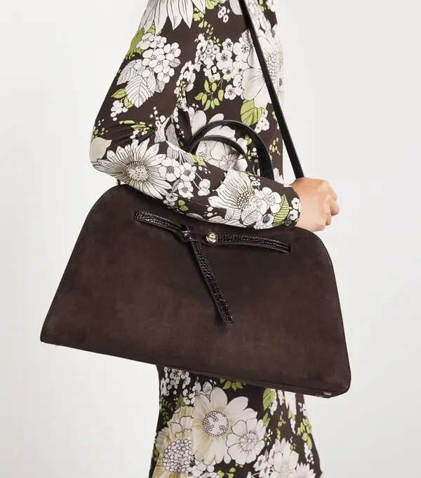 Tory Burch Suede Romy Cross-body Bag