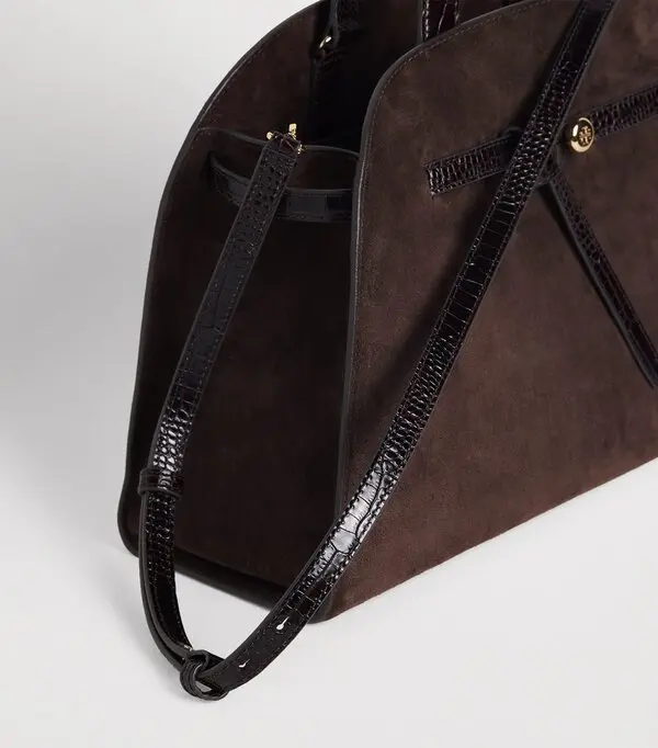 Tory Burch Suede Romy Cross-body Bag