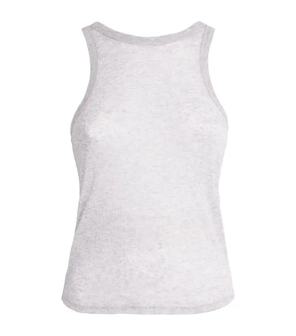 SKIMS Semi-sheer Ribbed Tank Top