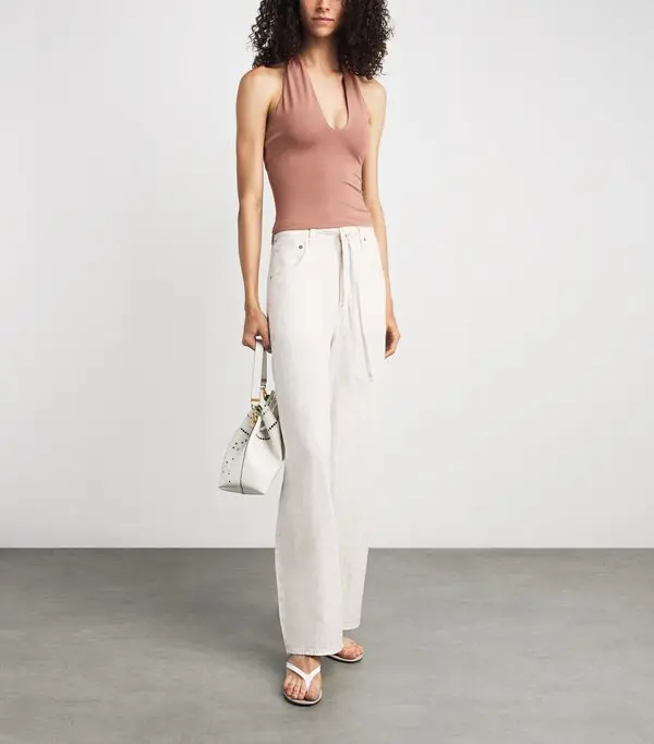 SKIMS Smooth Layers Halter Top