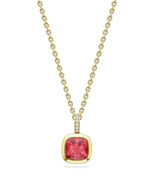 BOODLES Yellow Diamond And Tourmaline Dolce Vita Pendant - Gold