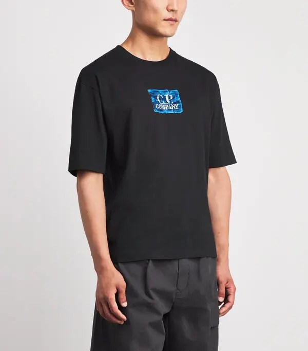 C.P. COMPANY Cotton Logo T-shirt