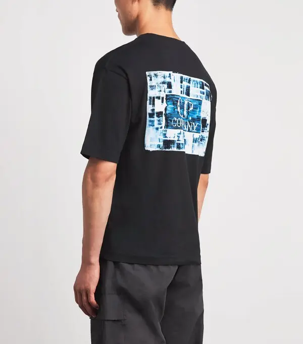 C.P. COMPANY Cotton Logo T-shirt
