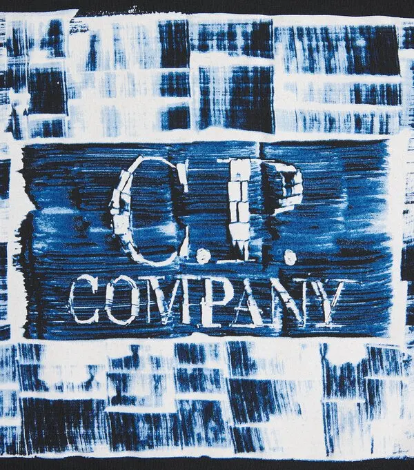 C.P. COMPANY Cotton Logo T-shirt