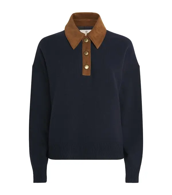 Barbour Merino Wool Ravenshill Polo Sweater