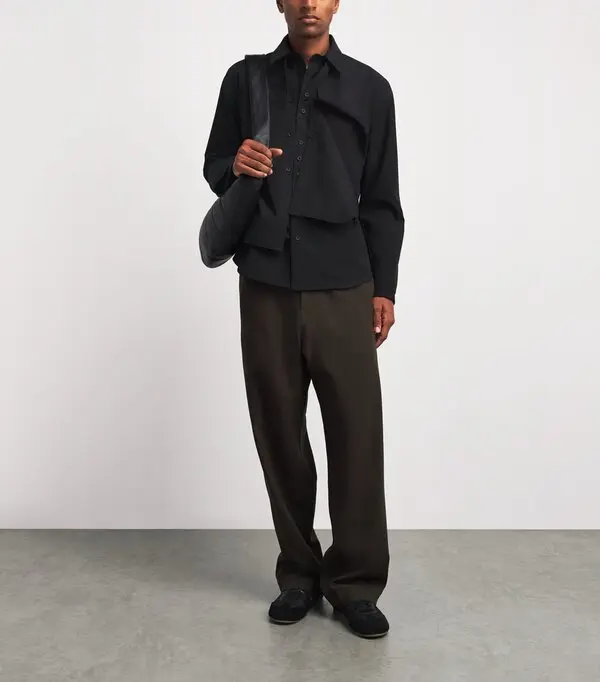 CRAIG GREEN Cotton Panelled Shirt