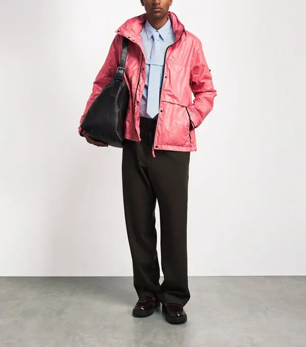 Dries Van Noten Cotton Integrated-tie Shirt