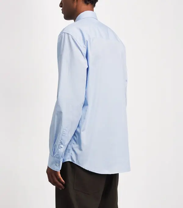 Dries Van Noten Cotton Integrated-tie Shirt