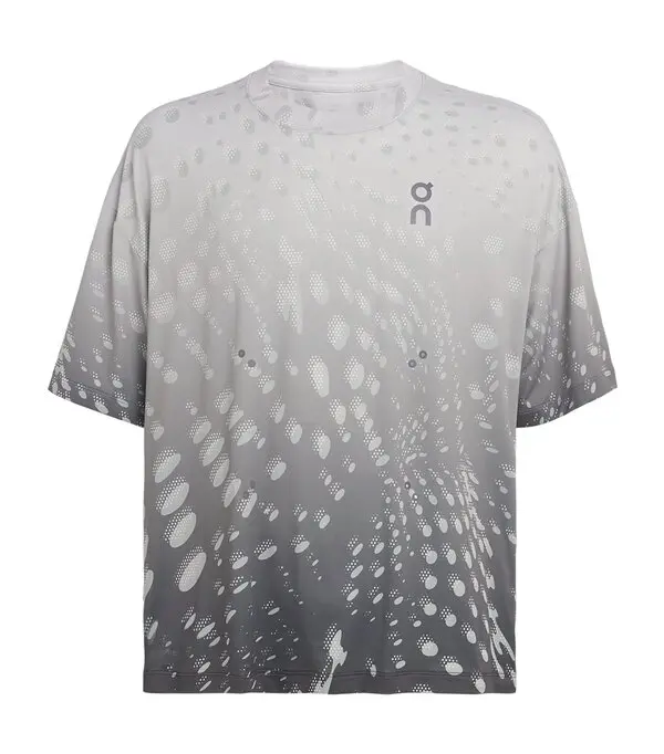 On Performance Volt T-shirt With Drytec Fabric - Brown