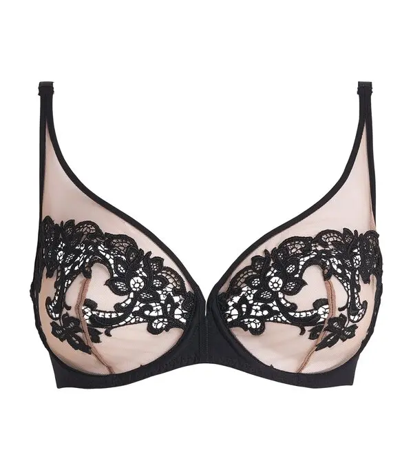 Simone Perele Lace Saga Plunge Bra