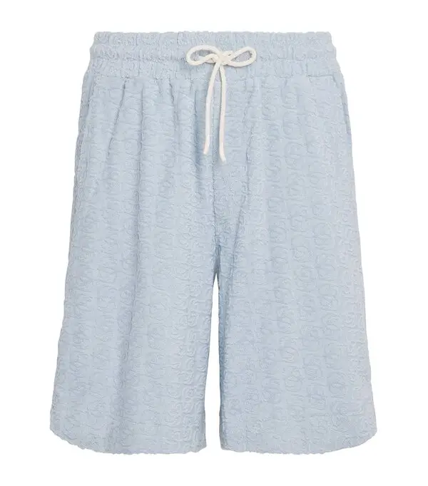 Drole De Monsieur Terry Monogram Shorts