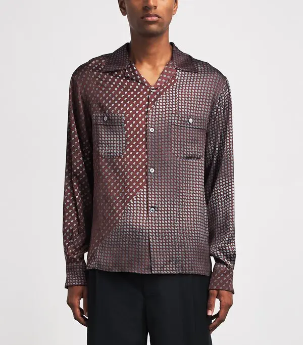 MAISON MARGIELA Satin Paisley Shirt