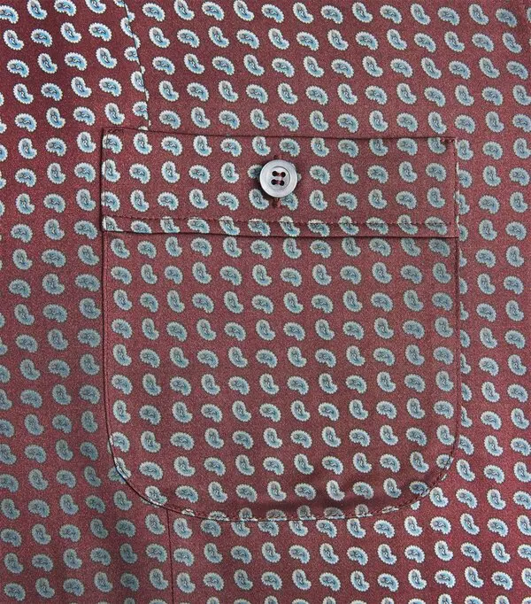 MAISON MARGIELA Satin Paisley Shirt