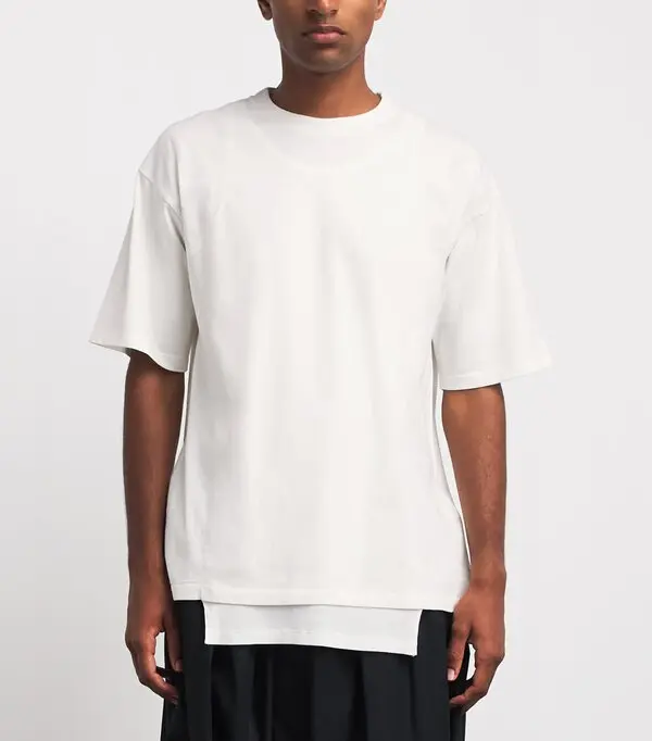 MAISON MARGIELA Cotton Double-layered T-shirt