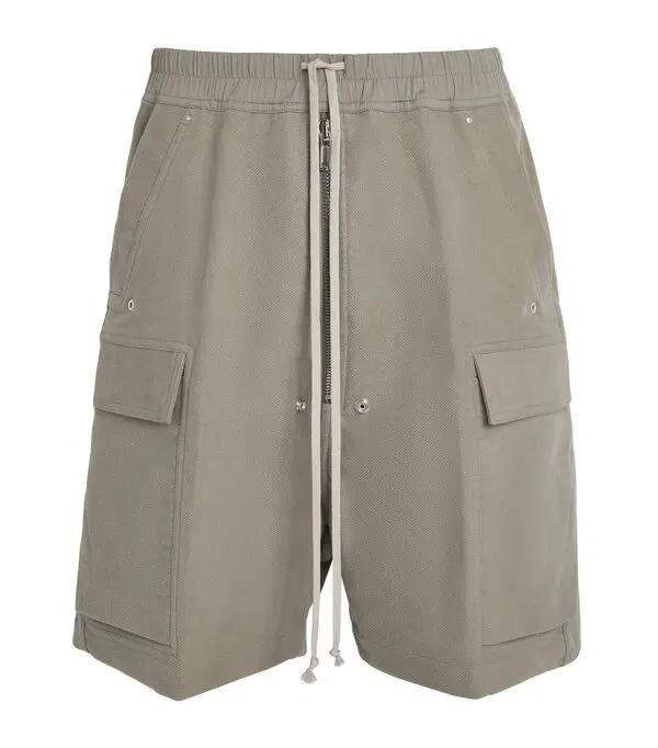 Rick Owens Organic Cotton Cargobella Shorts