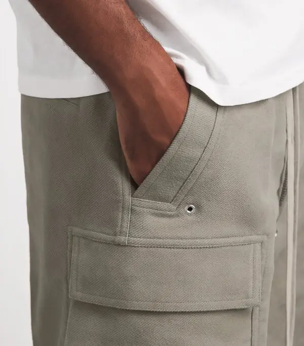 Rick Owens Organic Cotton Cargobella Shorts