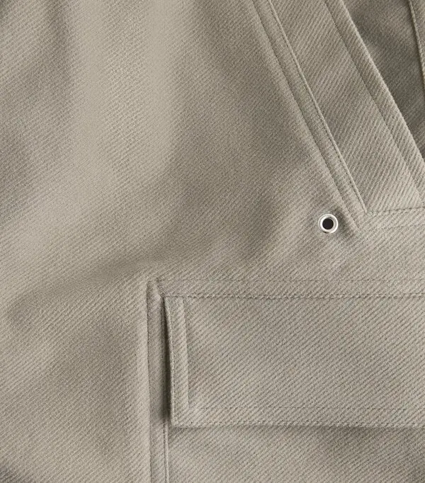 Rick Owens Organic Cotton Cargobella Shorts
