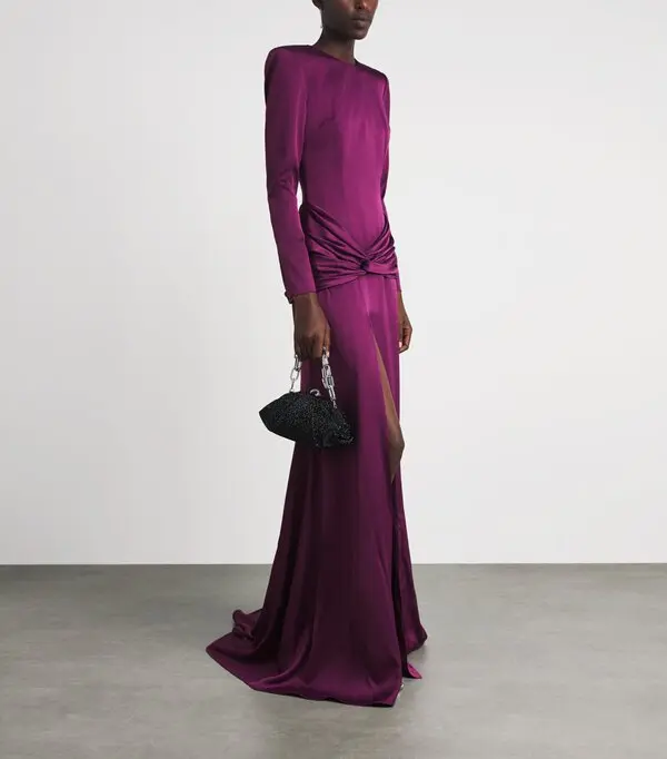 Alex Perry Satin Crêpe Gown