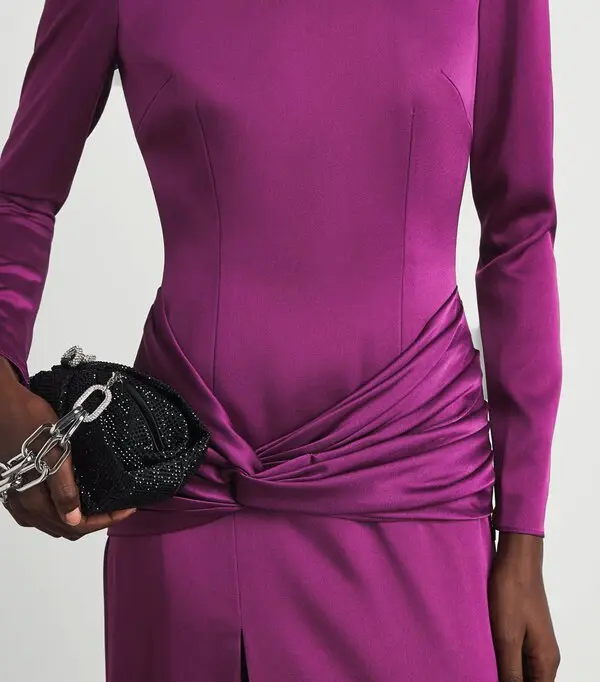 Alex Perry Satin Crêpe Gown