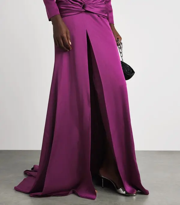 Alex Perry Satin Crêpe Gown