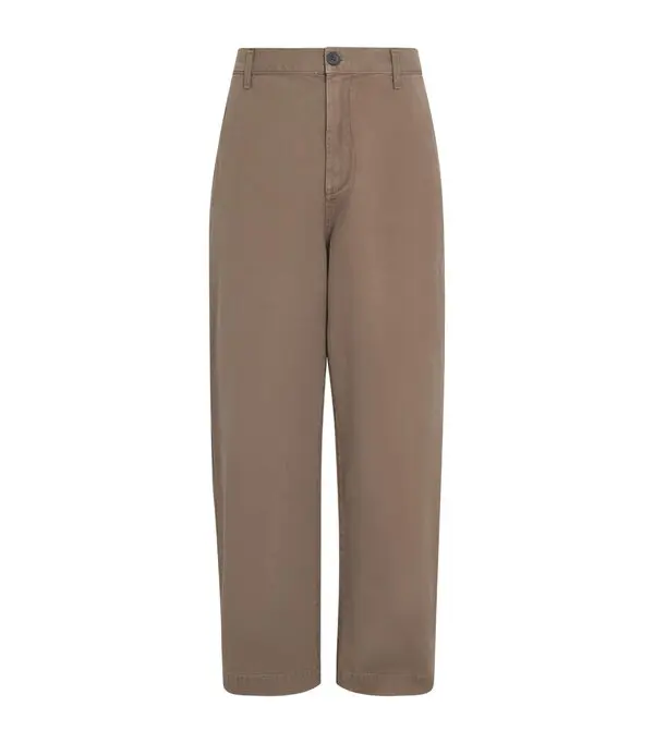 AGOLDE Cotton Relaxed Trousers - Green
