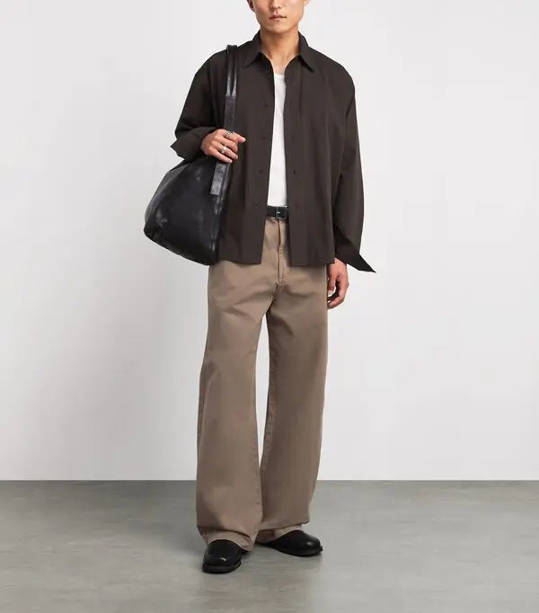 AGOLDE Cotton Relaxed Trousers