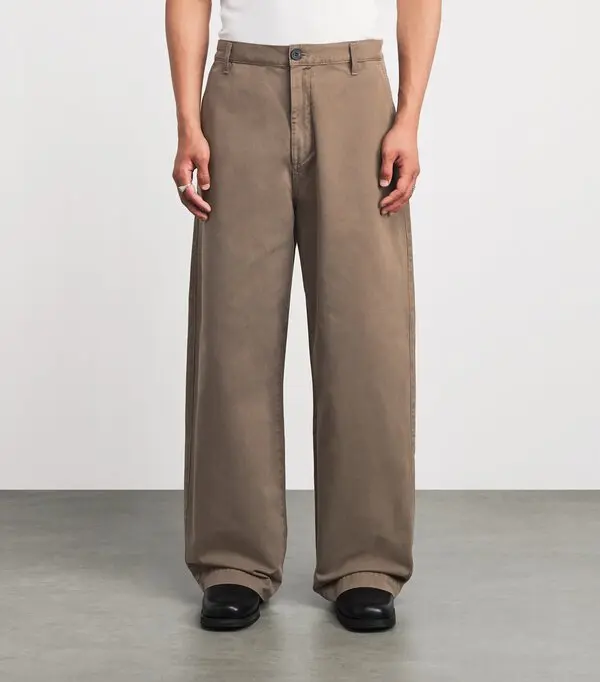 AGOLDE Cotton Relaxed Trousers