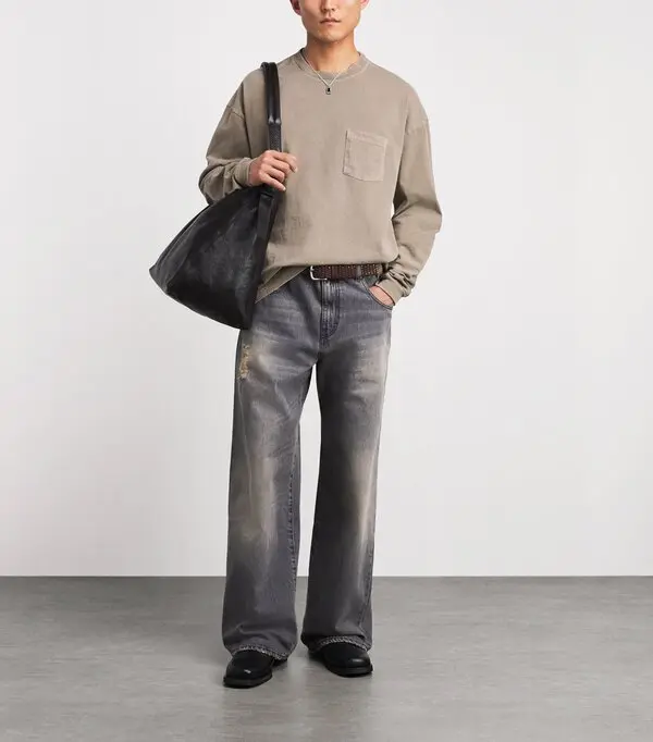 AGOLDE Cotton Lucan Long-sleeve T-shirt