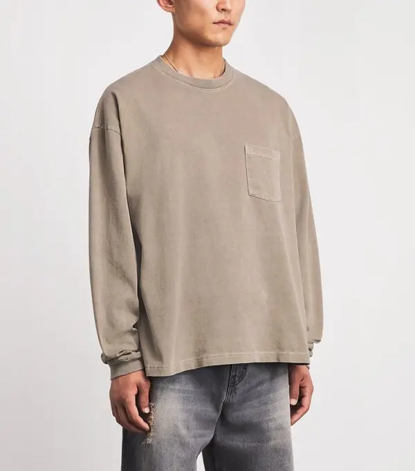 AGOLDE Cotton Lucan Long-sleeve T-shirt