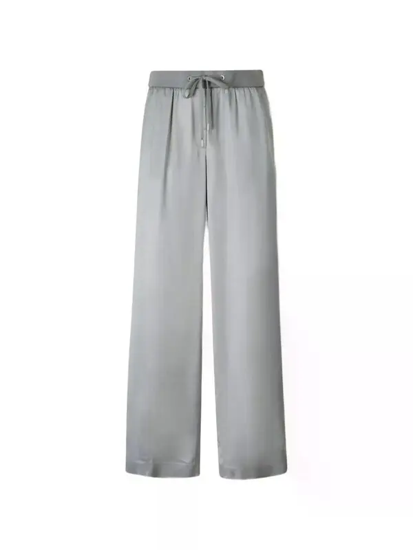 Peserico Drawstring-waist Wide-leg Trousers