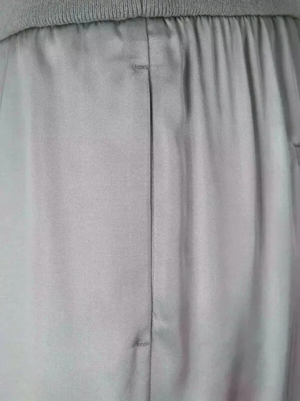 Peserico Drawstring-waist Wide-leg Trousers