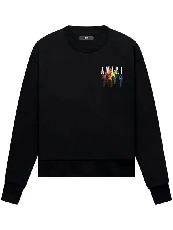 Amiri Drip Logo-print Sweatshirt