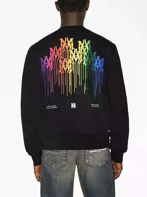 Amiri Drip Logo-print Sweatshirt