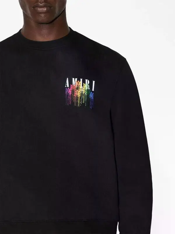 Amiri Drip Logo-print Sweatshirt
