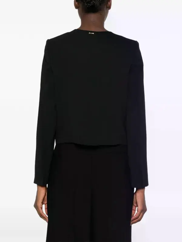 TWINSET Scalloped Edge Jacket With Heart Buttons